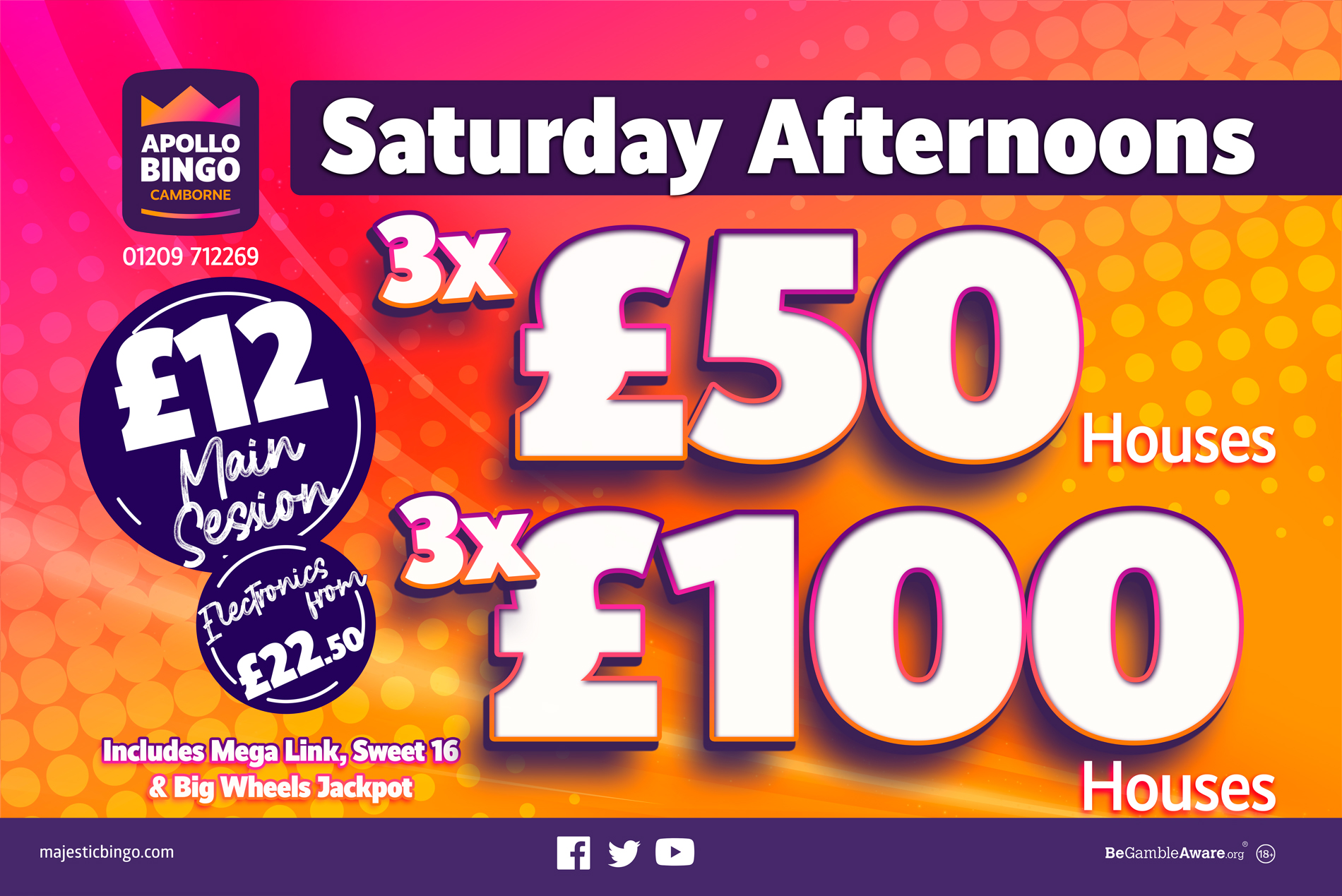 Majestic Bingo | Apollo Camborne