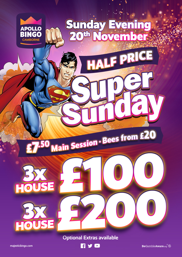 Majestic Bingo | Apollo Camborne