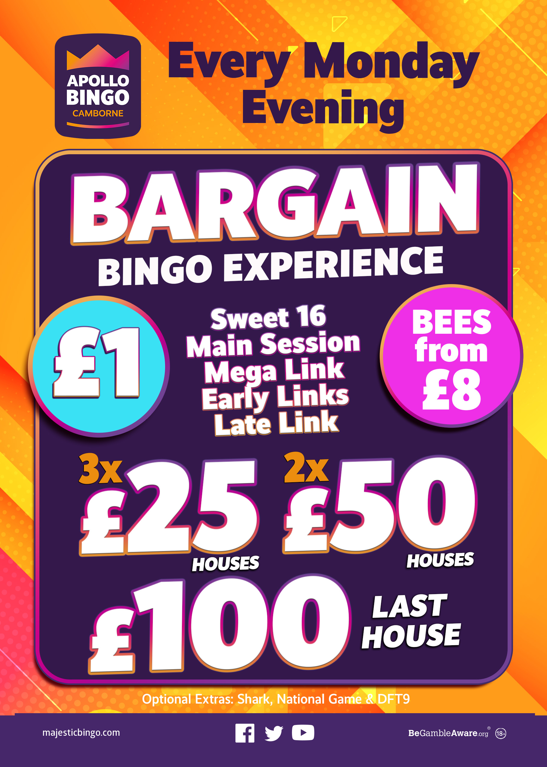 Majestic Bingo | Apollo Camborne