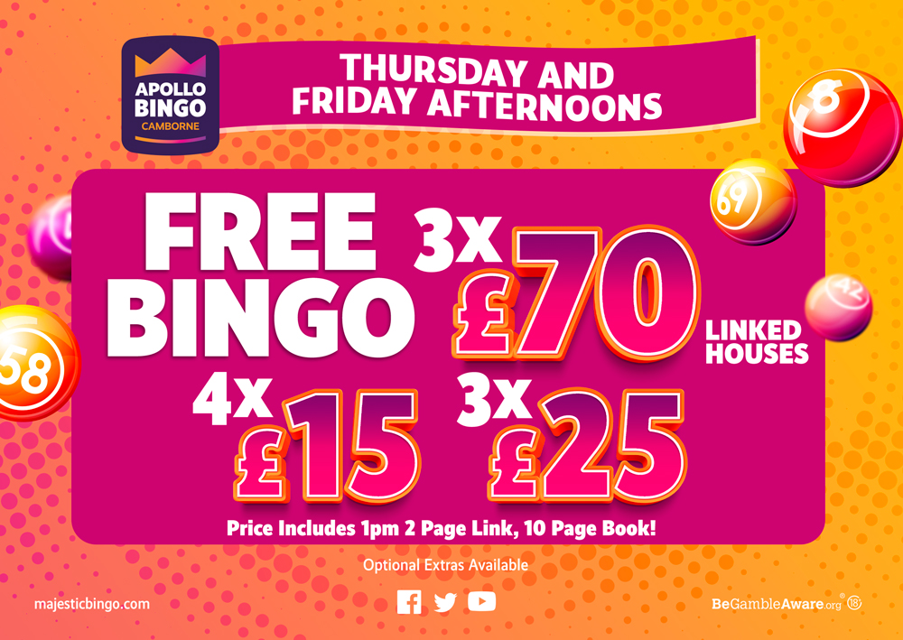 Majestic Bingo | Apollo Camborne