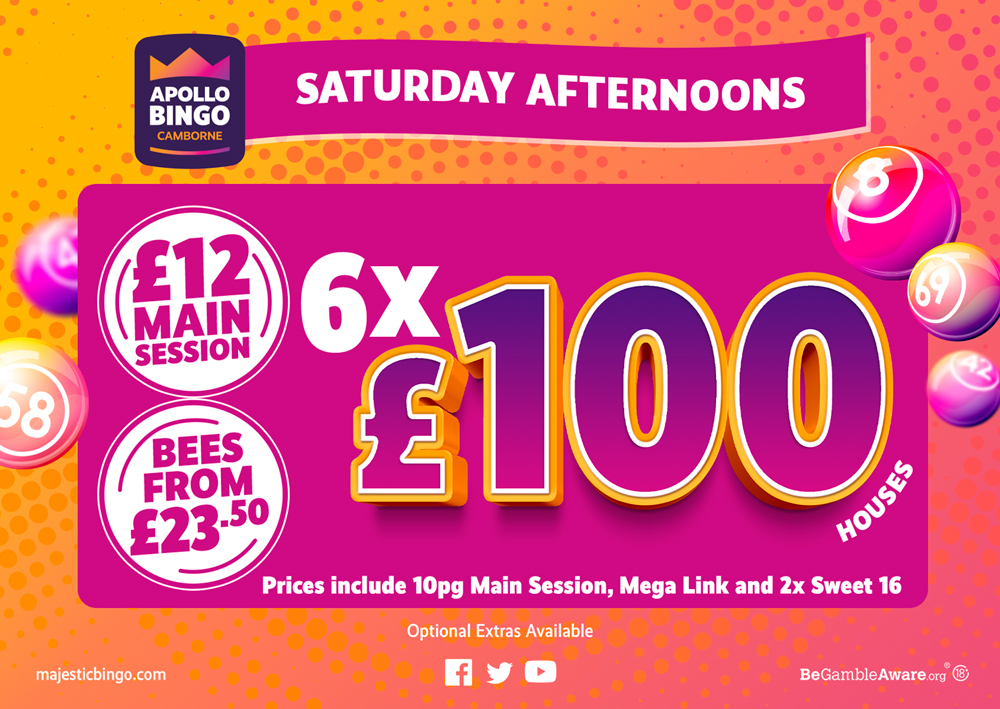 Majestic Bingo | Apollo Camborne