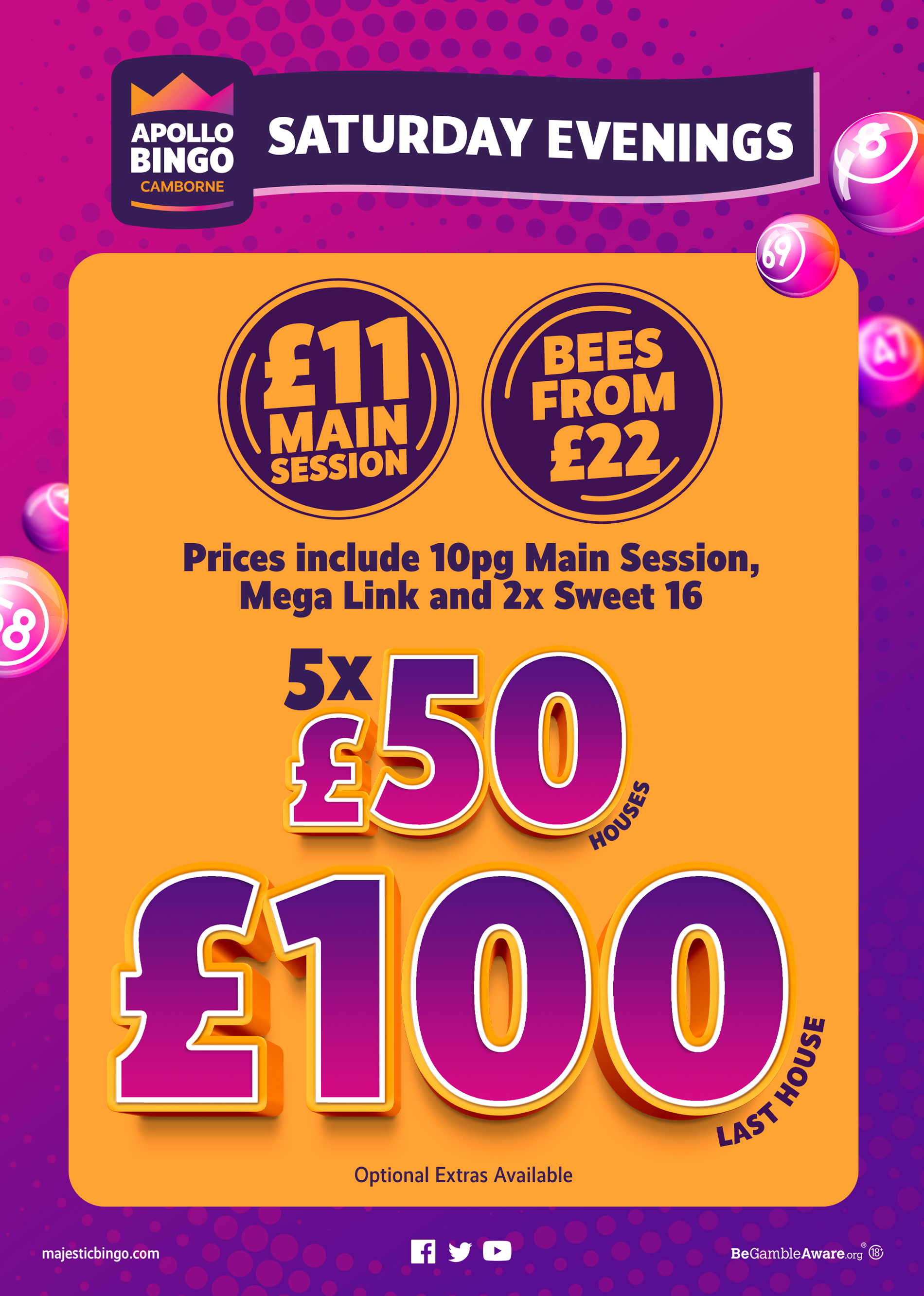 Majestic Bingo | Apollo Camborne