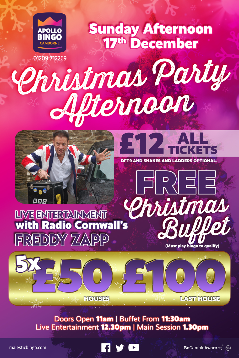 Majestic Bingo | Apollo Camborne