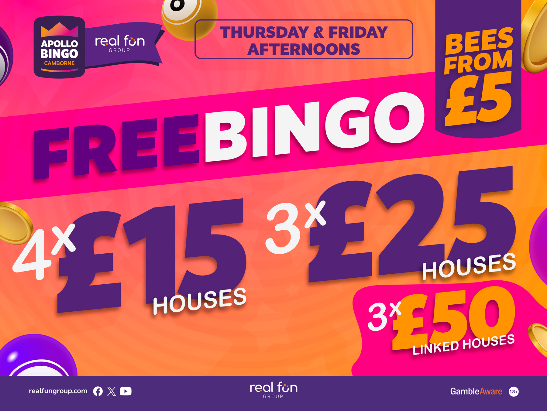 Majestic Bingo | Apollo Camborne