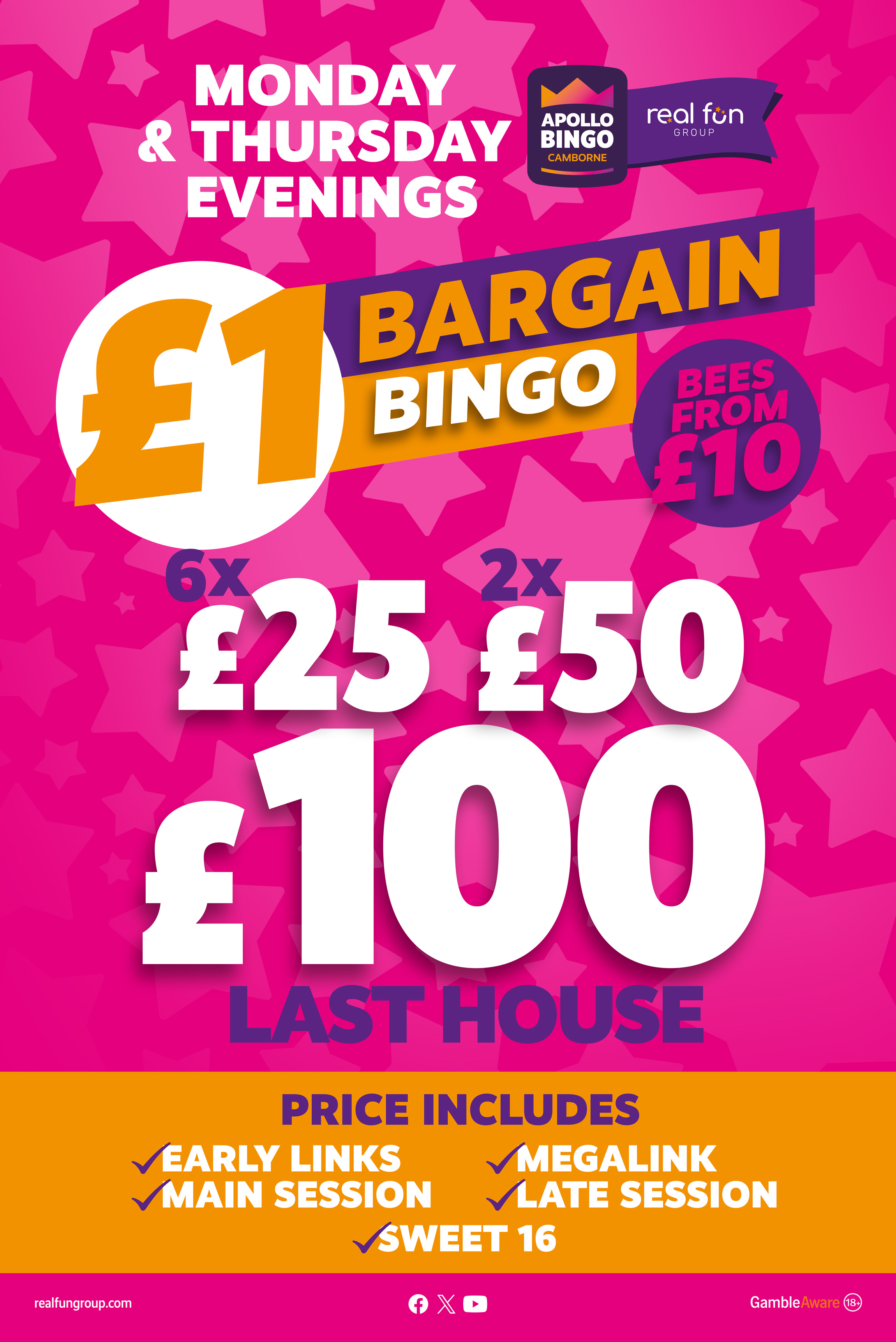 Majestic Bingo | Apollo Camborne
