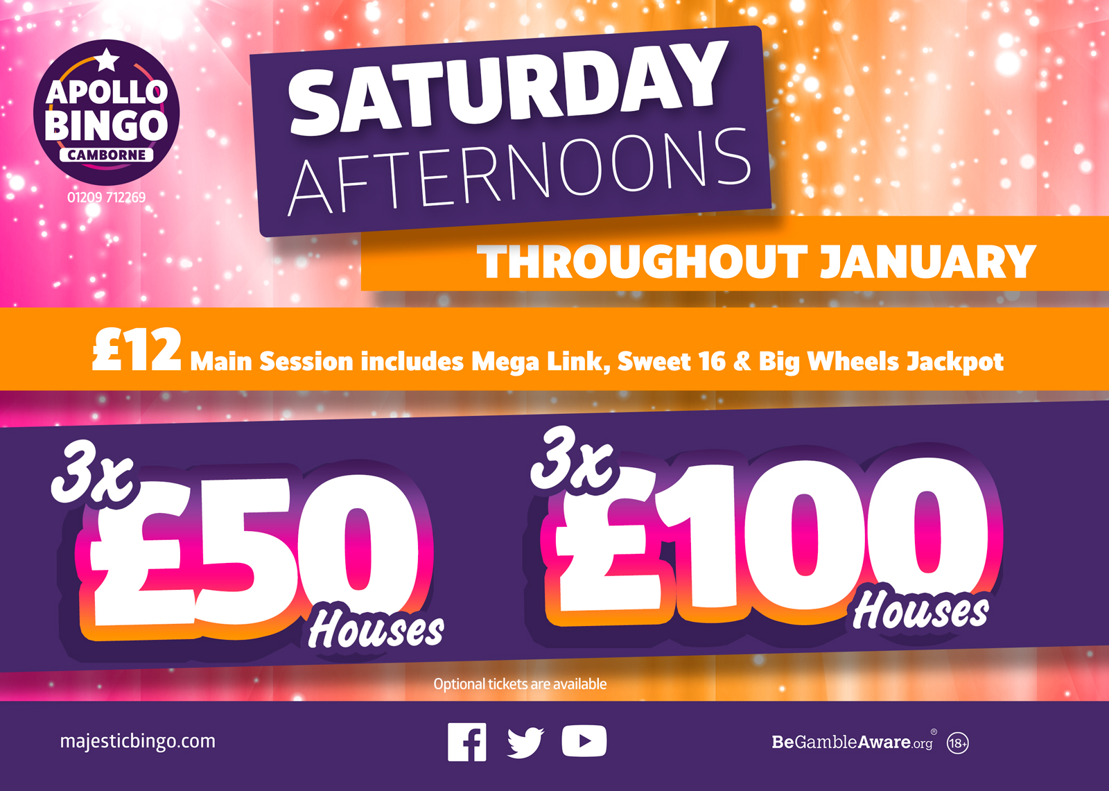 Majestic Bingo | Apollo Camborne