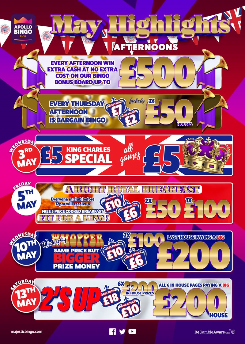 Majestic Bingo | Apollo RHYL