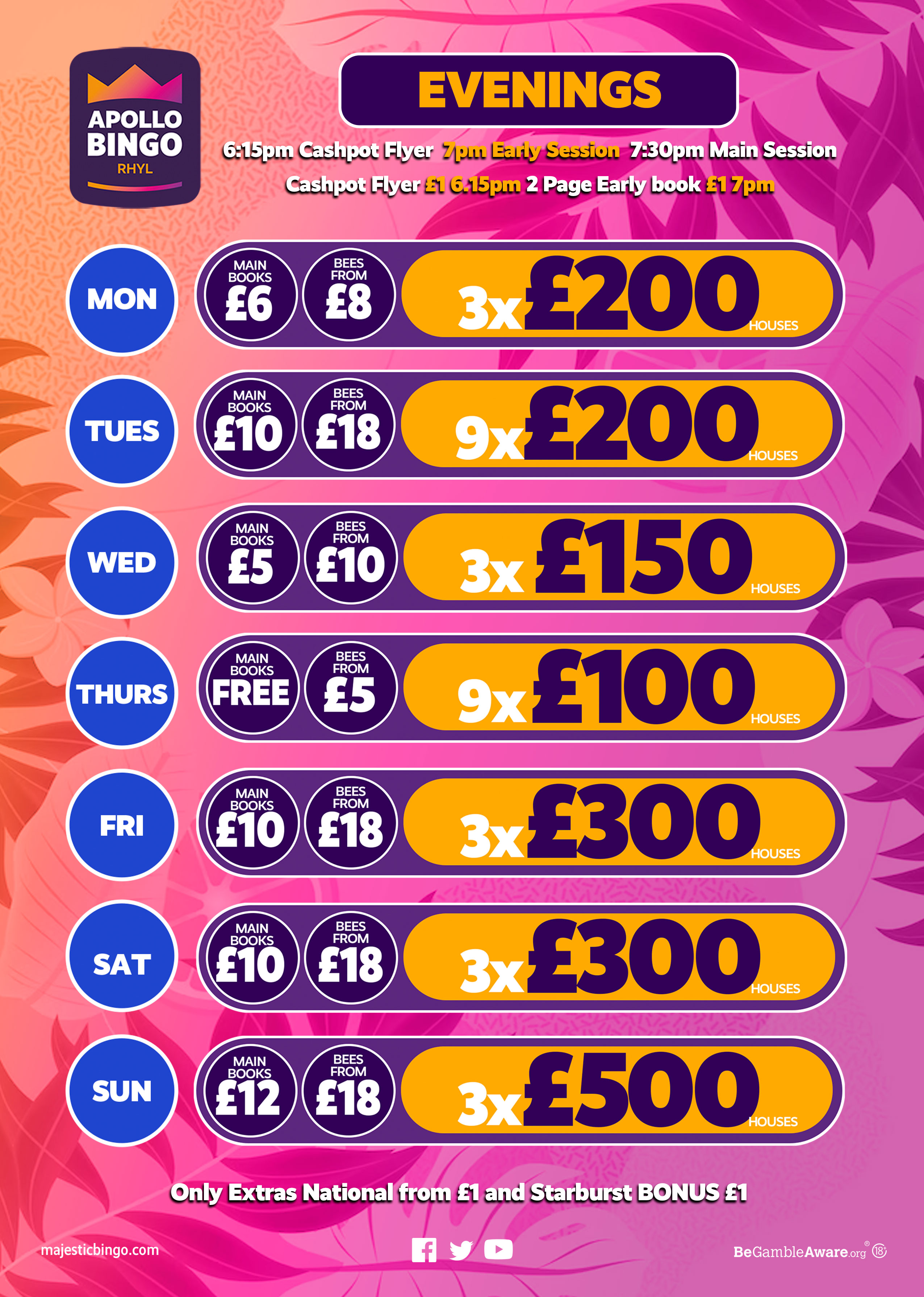 Majestic Bingo | Apollo RHYL