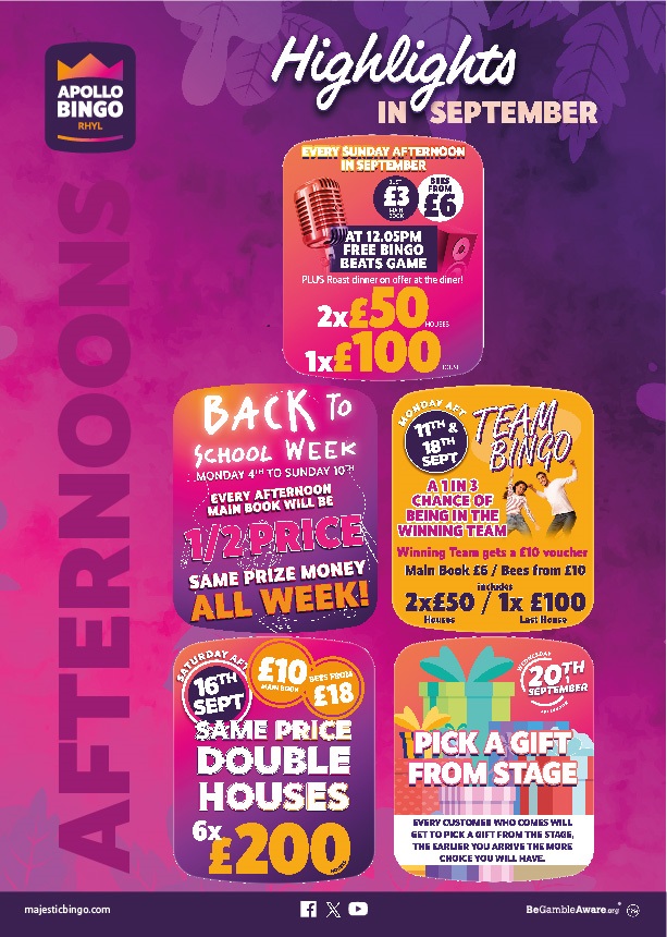 Majestic Bingo | Apollo RHYL