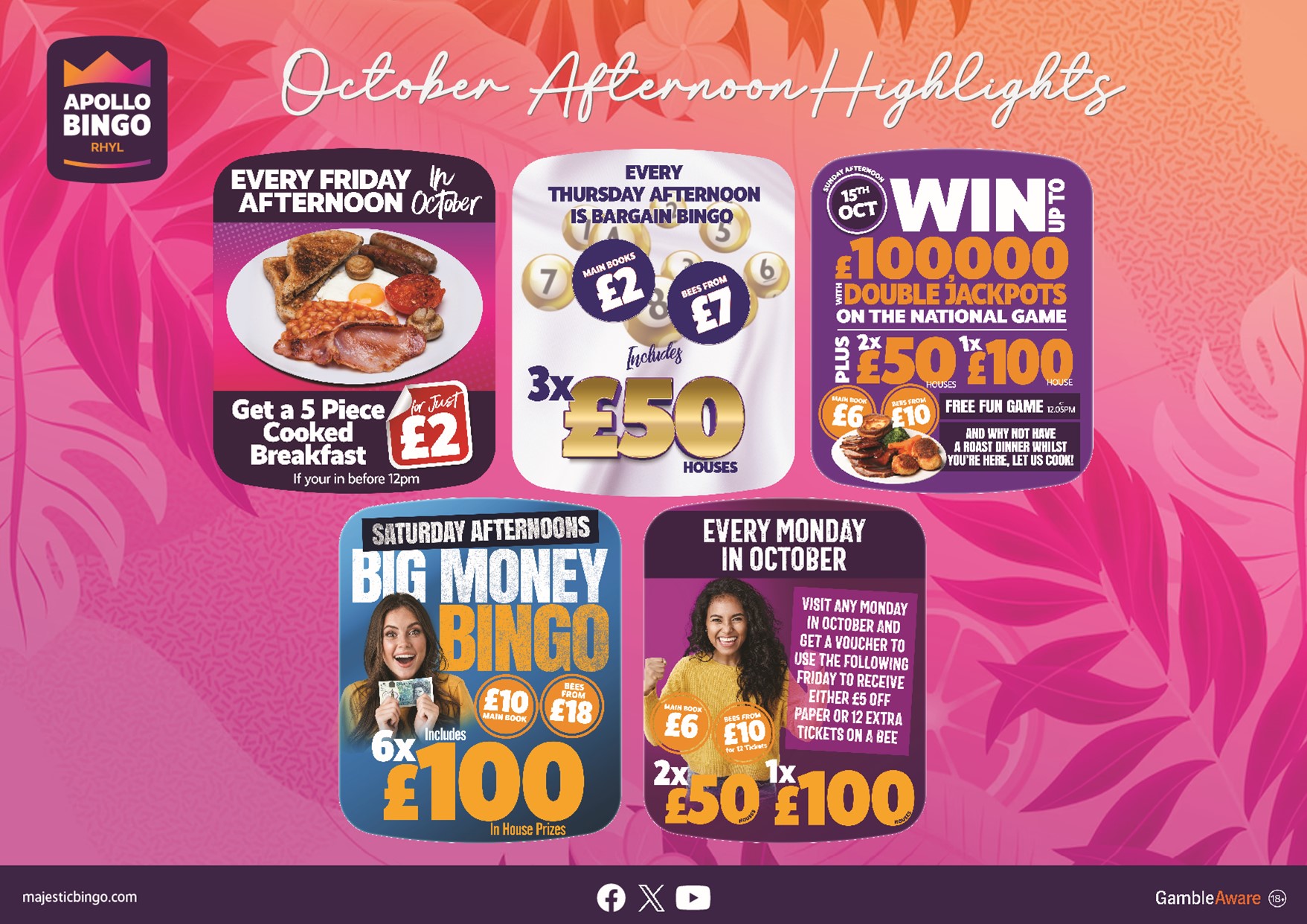 Majestic Bingo | Apollo RHYL