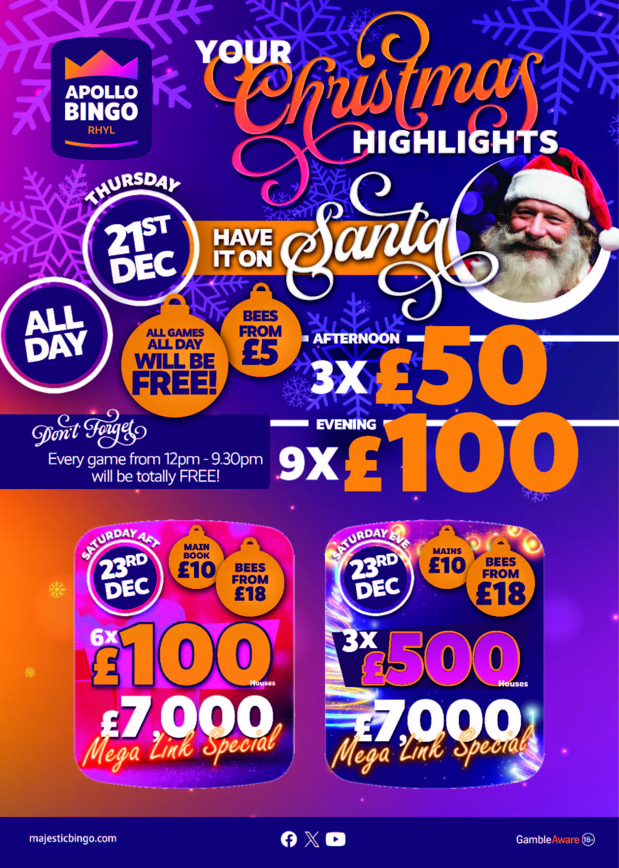 Majestic Bingo | Apollo RHYL