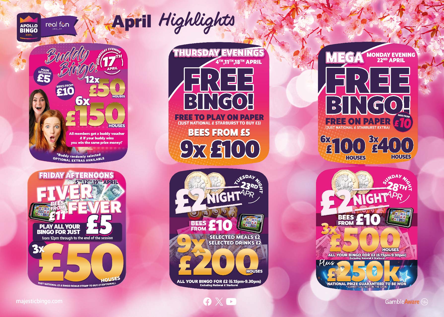 Majestic Bingo | Apollo RHYL