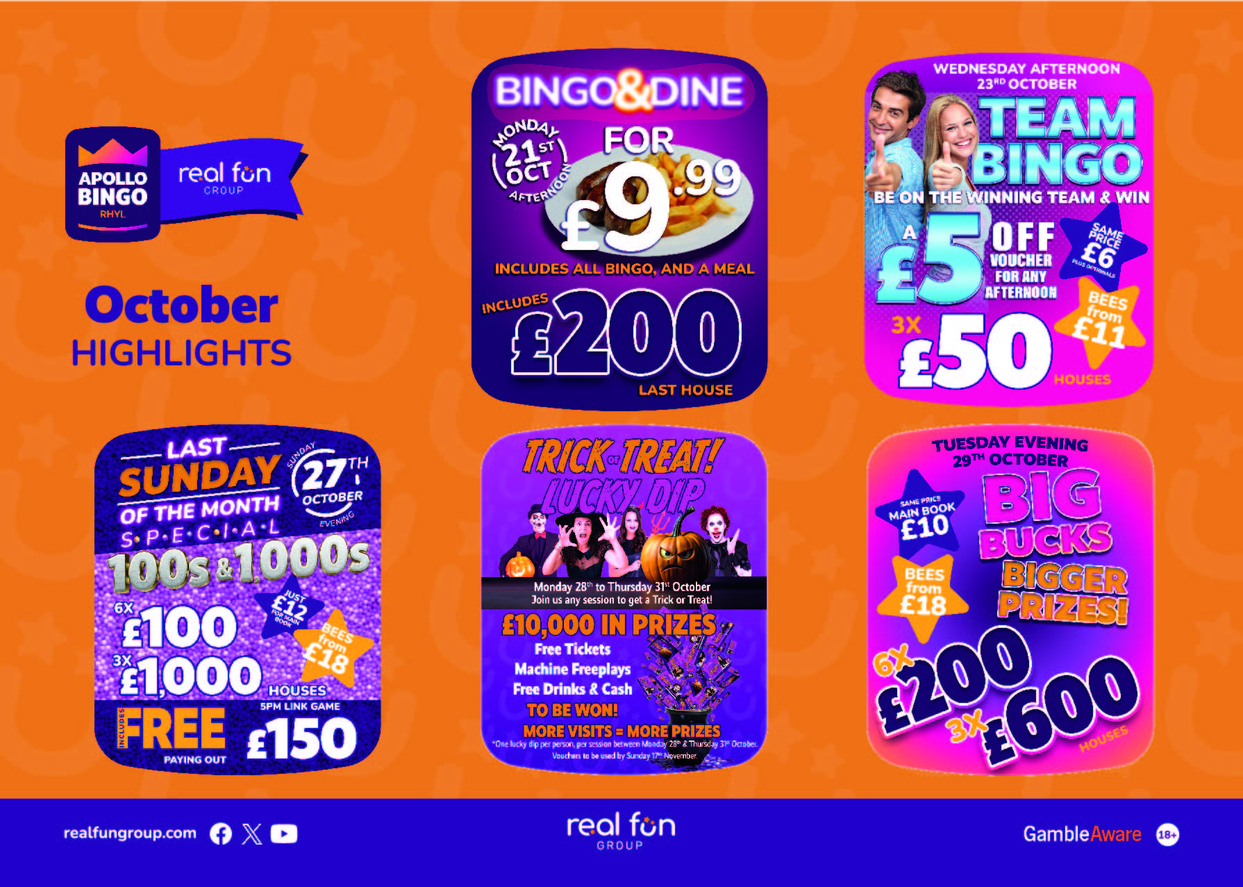 Majestic Bingo | Apollo RHYL
