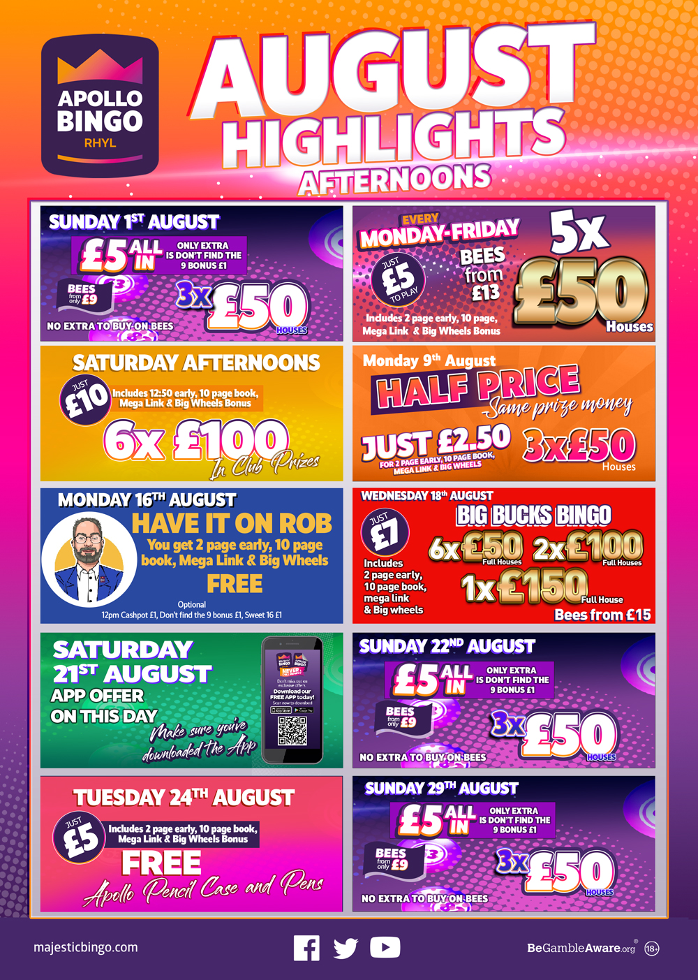 Majestic Bingo | Apollo RHYL